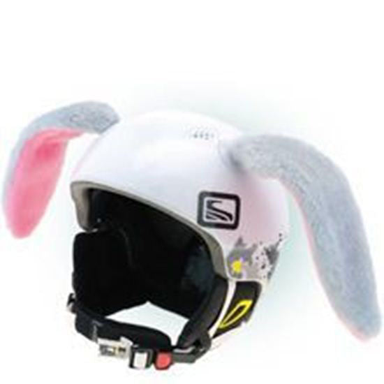 Crazy Ears - Rabbit Grey & Pink – HelmetHeads